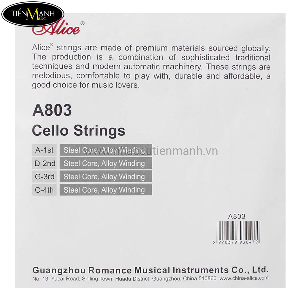 Alice Cello Strings A803 - Nhạc Cụ Tiến Mạnh