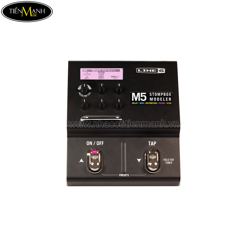 Line 6 M5 Stompbox Modeler - Nhạc Cụ Tiến Mạnh