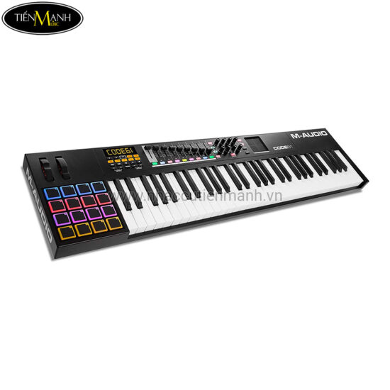 MIDI Controller M-Audio Code 61 (Đen) - Nhạc Cụ Tiến Mạnh