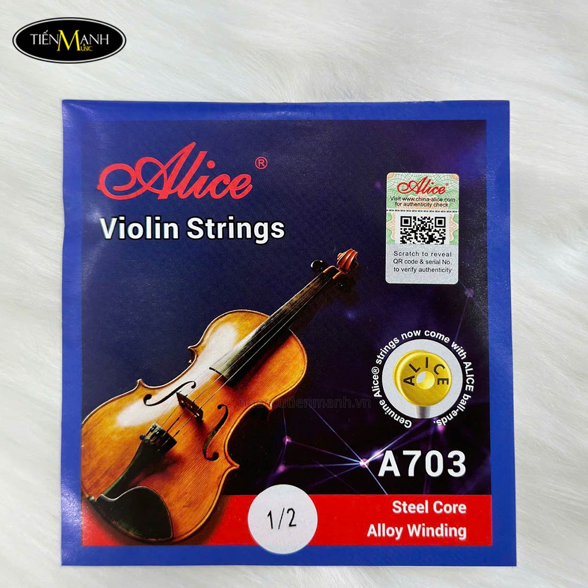 Bộ Dây Đàn Violin Strings Alice A703 - Nhạc Cụ Tiến Mạnh