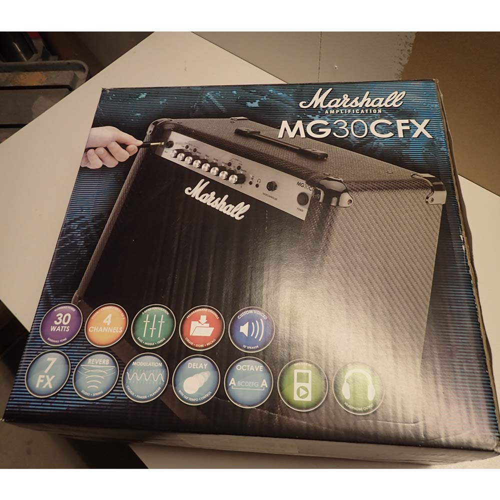 Ampli Đàn Guitar Marshall Combo MG30CFX - Nhạc Cụ Tiến Mạnh