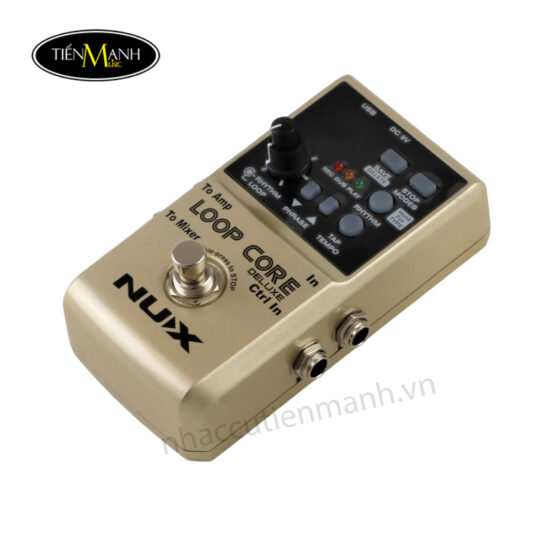 Phơ Guitar Tạo Vòng Lặp Nux Loop Core Deluxe Bundle Effect Pedal - Nhạc Cụ Tiến Mạnh