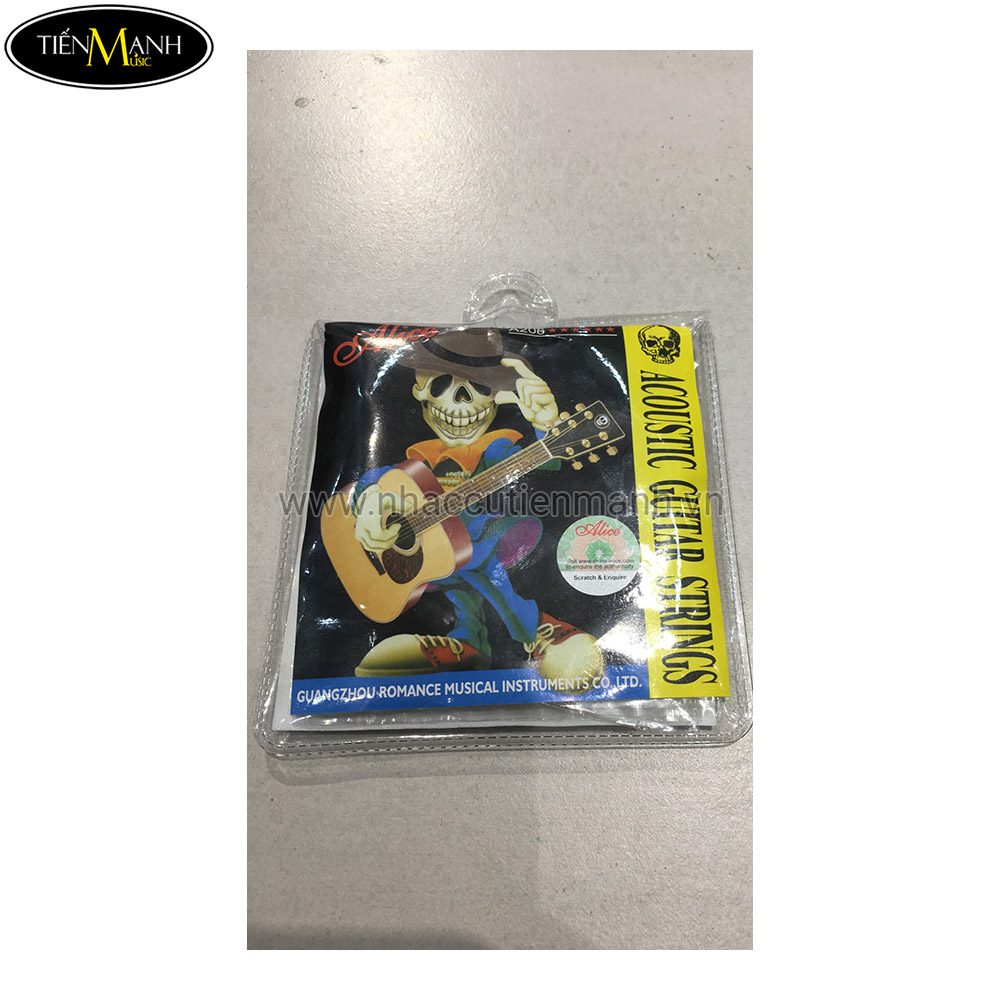 Dây Đàn Acoustic Guitar Alice A206 - Nhạc Cụ Tiến Mạnh