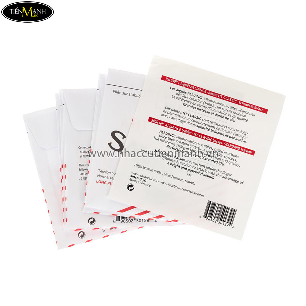 Dây Đàn Guitar Classic Cao Cấp Savarez 540R - Nhạc Cụ Tiến Mạnh