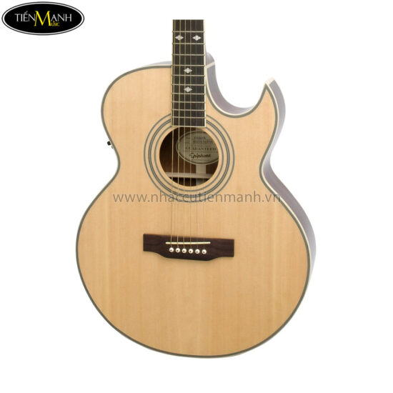 Epiphone PR-5E Acoustic/Electric Guitar, Natural (B-Stock) - Nhạc Cụ ...