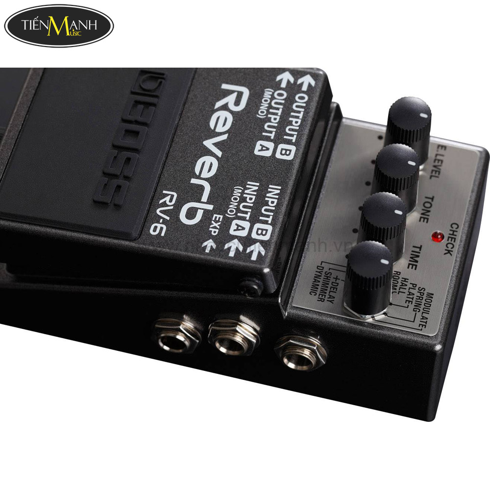 Phơ Guitar Boss RV6 - Reverb Effects Pedal - Nhạc Cụ Tiến Mạnh