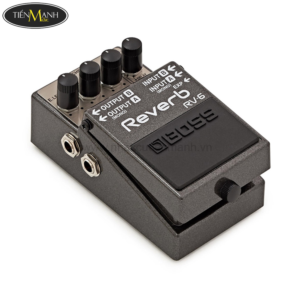 Phơ Guitar Boss RV6 - Reverb Effects Pedal - Nhạc Cụ Tiến Mạnh