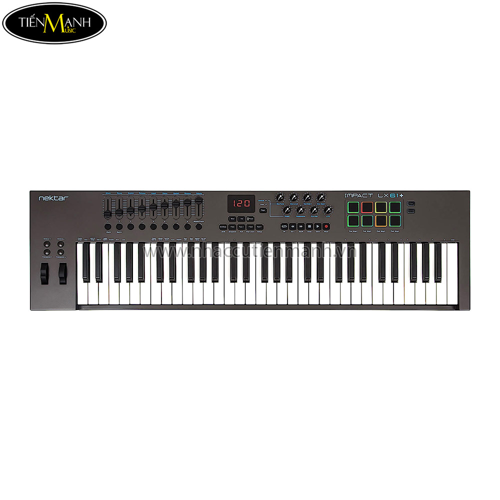 Nectar Lx61 Keyboard Controller Nektar LX61+ MIDI Keyboard & Focusrite ...