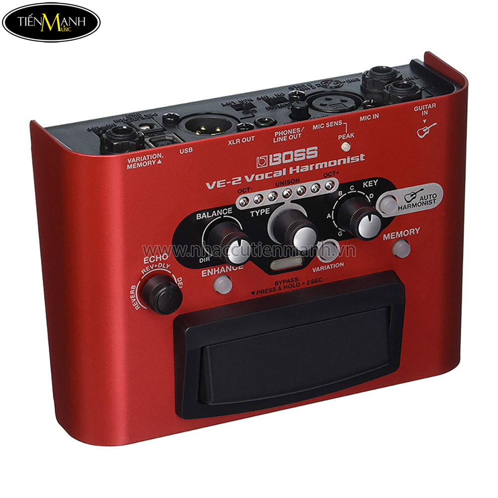Vocal Performer Boss VE2 - Effect - Nhạc Cụ Tiến Mạnh