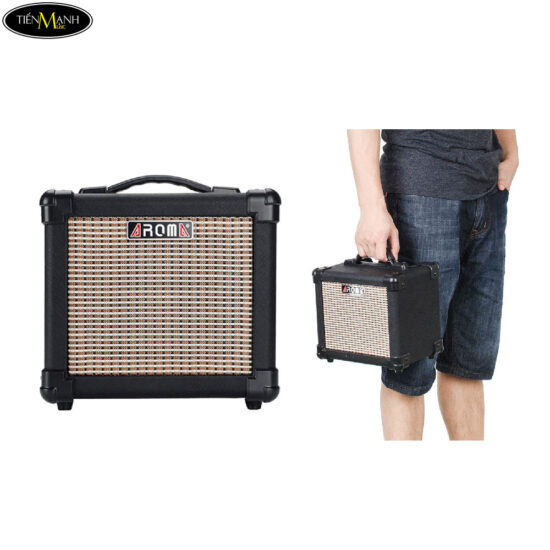 Dừng sản xuất - Amply guitar Aroma AG 10 BK - Nhạc Cụ Tiến Mạnh
