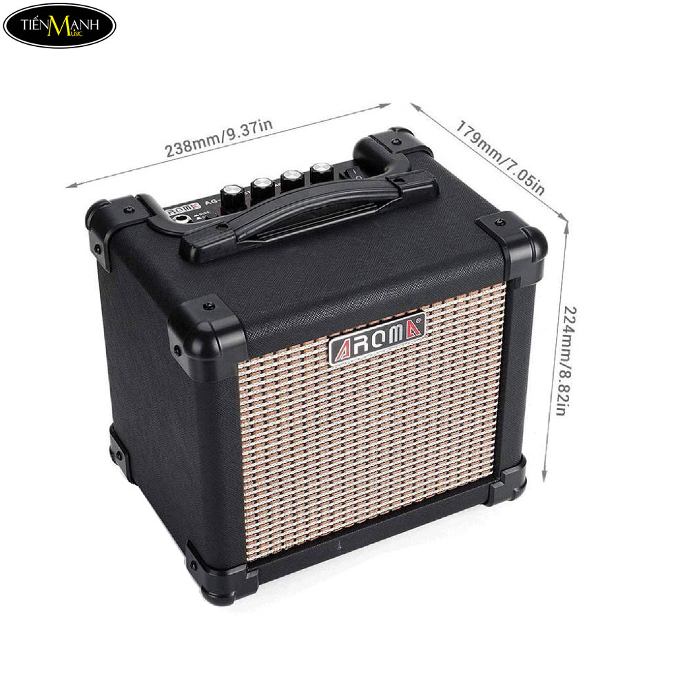 Dừng sản xuất - Amply guitar Aroma AG 10 BK - Nhạc Cụ Tiến Mạnh