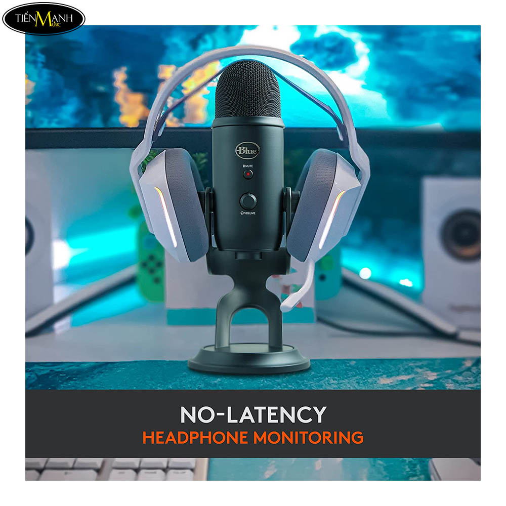 Micro Blue Yeti USB Condenser 3 - Nhiều màu