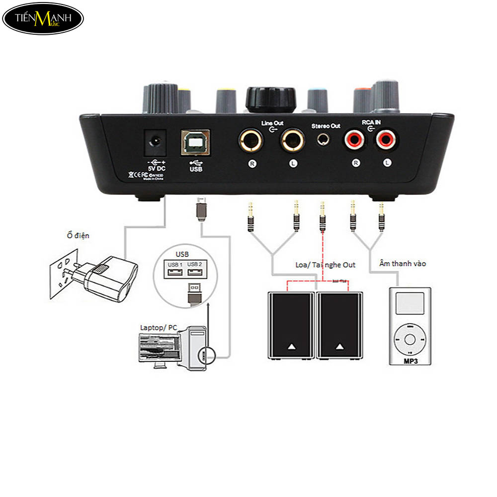 Soundcard Icon Upod Pro - Audio Interface - Nhạc Cụ Tiến Mạnh