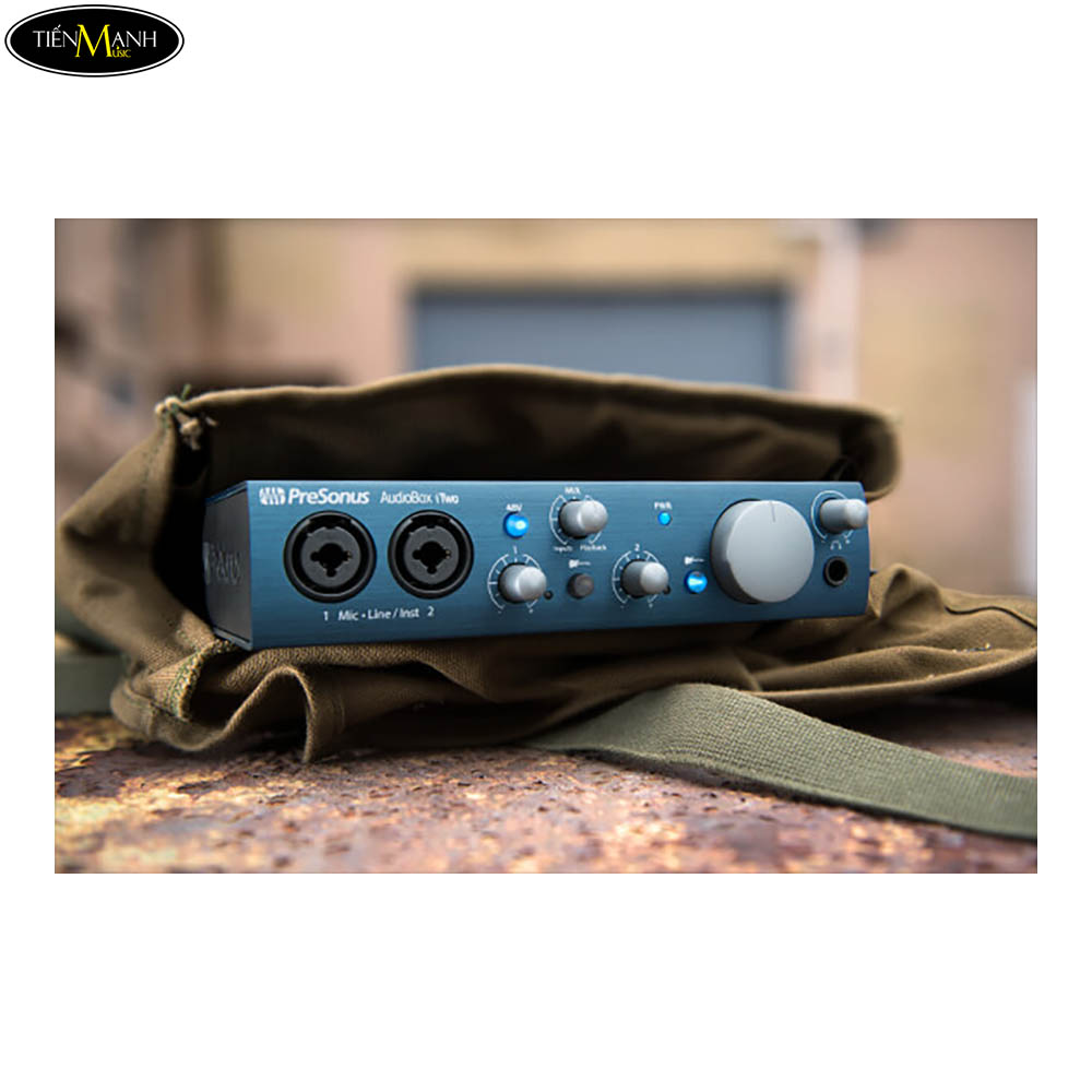 Soundcard PreSonus AudioBox iTwo - Audio Interface - Nhạc Cụ Tiến Mạnh