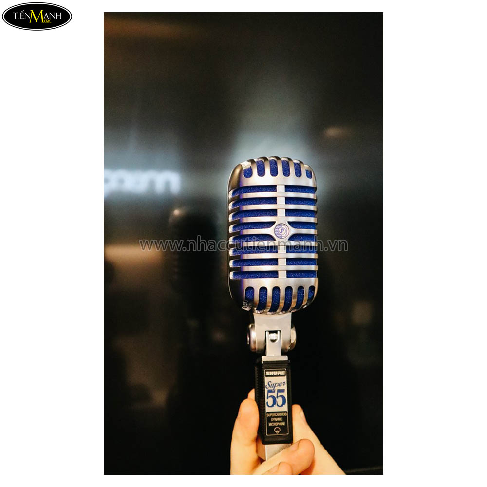 Micro Cổ Điển Vocal Dynamic Shure Super 55 - Nhạc Cụ Tiến Mạnh