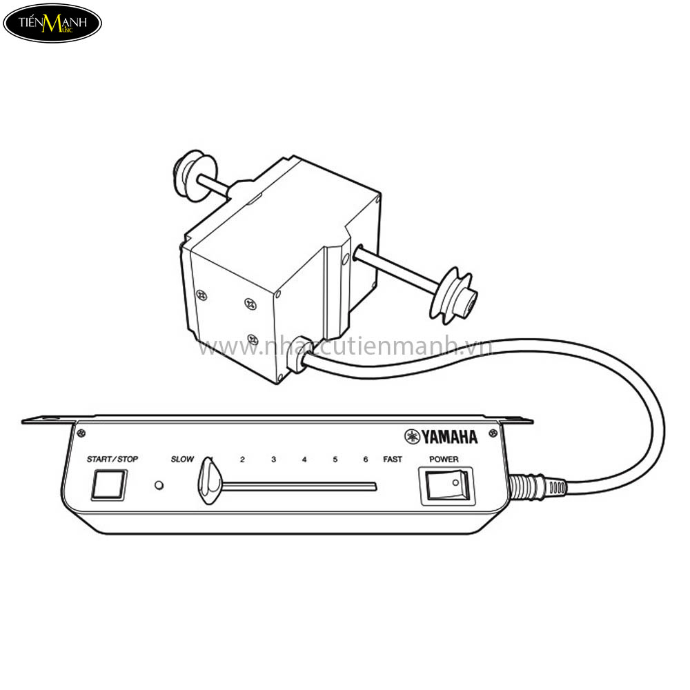 Motor Vibraphone Yamaha YVD10 - Nhạc Cụ Tiến Mạnh