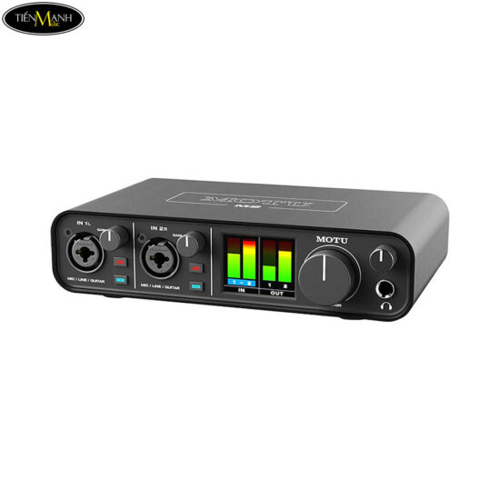 Soundcard Motu M2 USB-C Audio Interface - Nhạc Cụ Tiến Mạnh