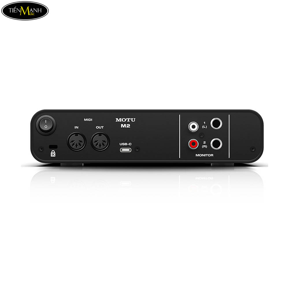 Soundcard Motu M2 USB-C Audio Interface - Nhạc Cụ Tiến Mạnh