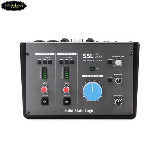 Soundcard Solid State Logic SSL2 Plus USB-C Audio Interface - Nhạc Cụ ...