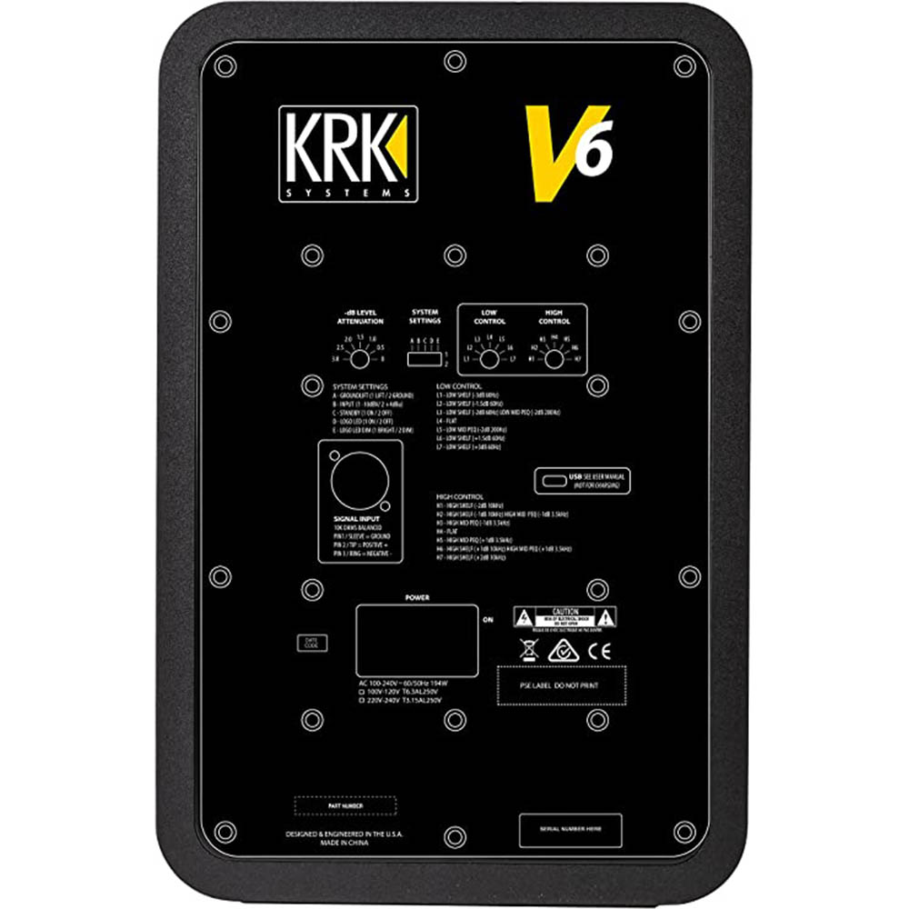 Loa Kiểm Âm KRK Rokit V6 S4 - Nhạc Cụ Tiến Mạnh