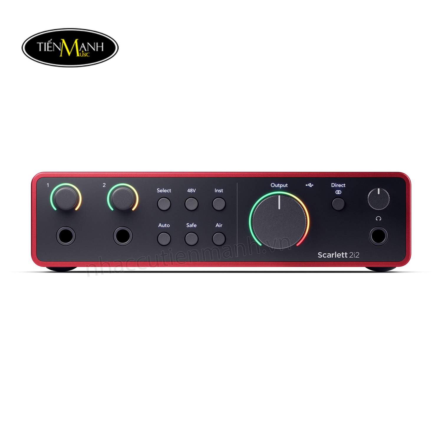 Focusrite Scarlett 2i2 ( 4th Gen ) - Interface Sound Card - Nhạc Cụ Tiến Mạnh