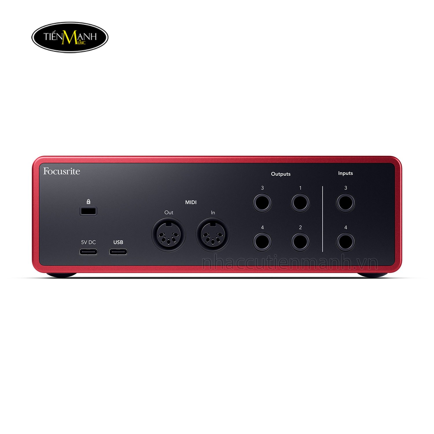 Focusrite Scarlett 4i4 ( 4th Gen ) - Interface Sound Card - Nhạc Cụ ...