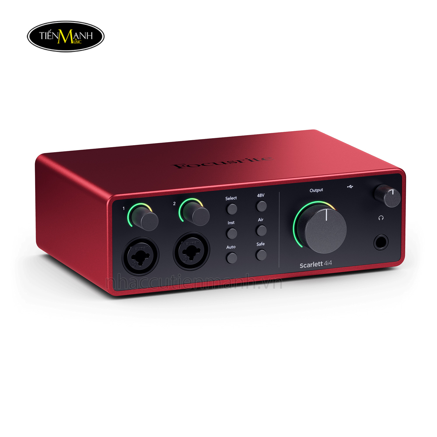 Focusrite Scarlett 4i4 ( 4th Gen ) - Interface Sound Card - Nhạc Cụ Tiến Mạnh