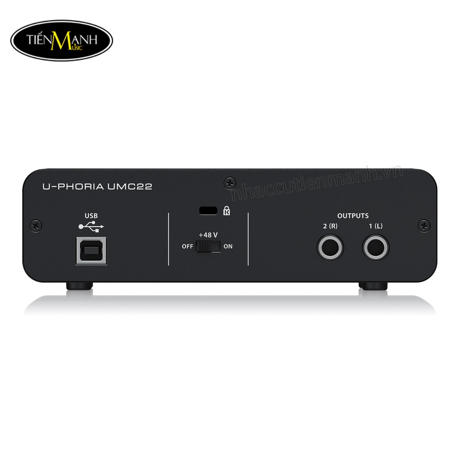 Soundcard Behringer U-PHORIA UMC22 - Audio Interface - Nhạc Cụ Tiến Mạnh