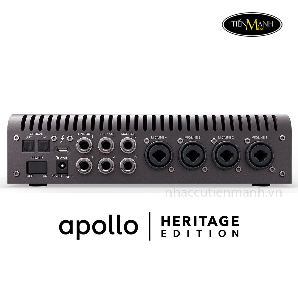 Soundcard UNIVERSAL AUDIO APOLLO X4 HE - Audio Interface - Nhạc Cụ Tiến ...