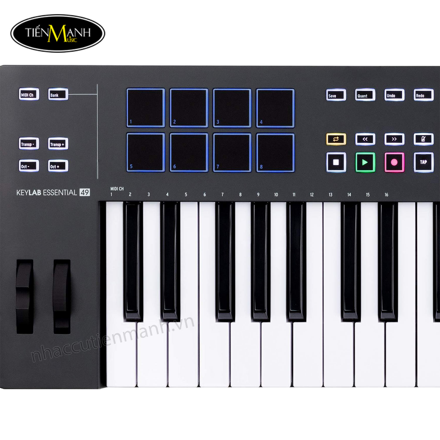 Arturia KeyLab Essential 49 MK3 Keyboard Controller ( Black | White ) - Nhạc Cụ Tiến Mạnh
