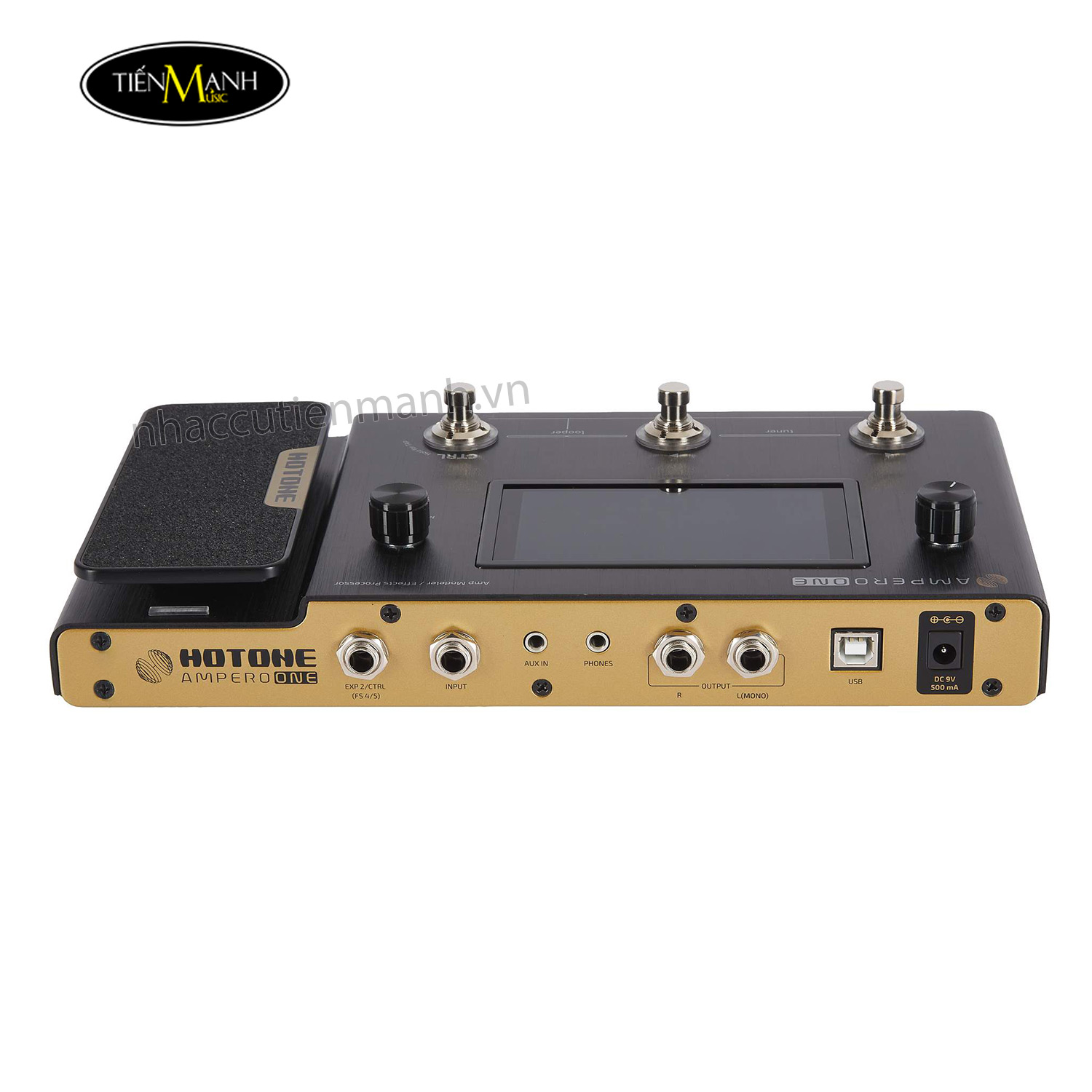 Phơ Hotone Ampero ONE MP-80 Multi-effects Pedal - Nhạc Cụ Tiến Mạnh
