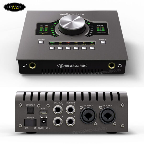 Soundcard UNIVERSAL AUDIO APOLLO TWIN X USB 3.0 - Audio Interface ...