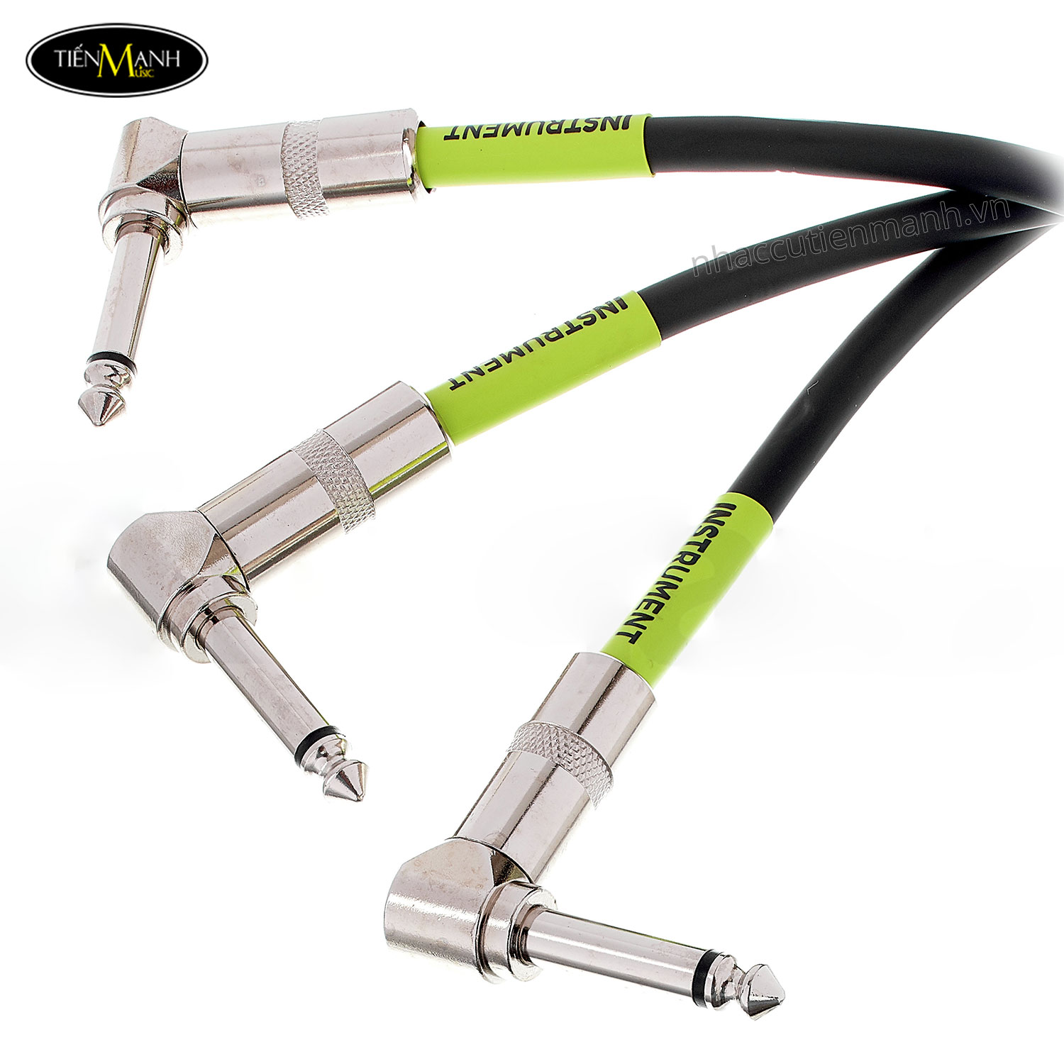 Dây Nối Phơ 15cm Pack 3Pcs Ernie Ball 6050 - 6" Angle to Angle Patch ...