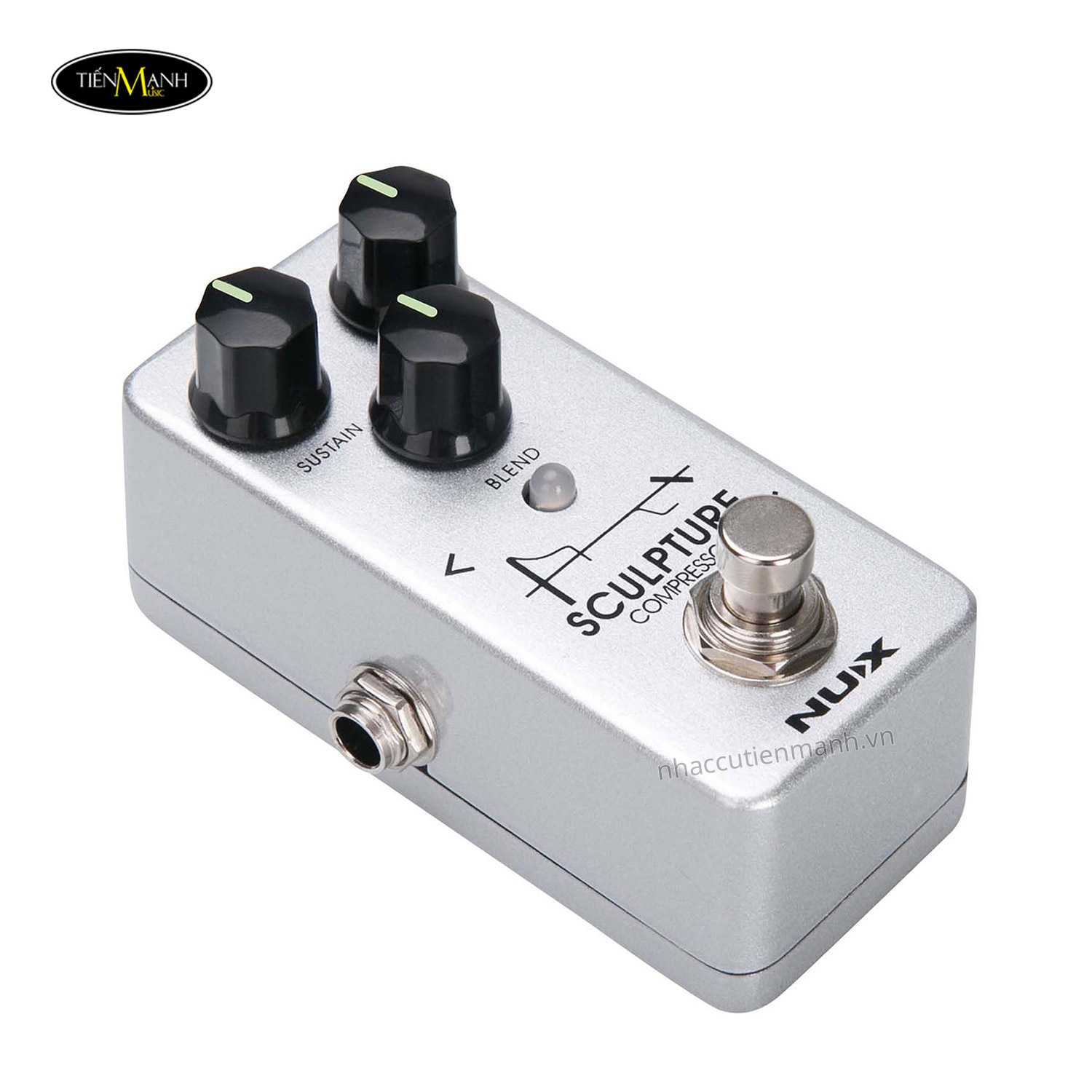 Phơ Guitar Nux Compressor Mini Pedal Sculpture NCP-2 - Nhạc Cụ Tiến Mạnh