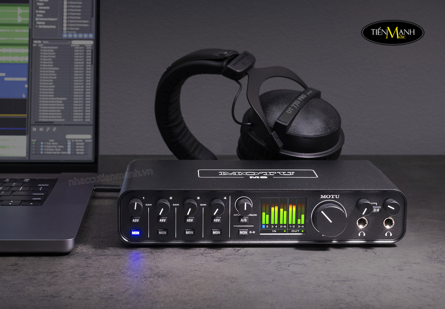 Soundcard Motu M6 USB-C Audio Interface - Nhạc Cụ Tiến Mạnh