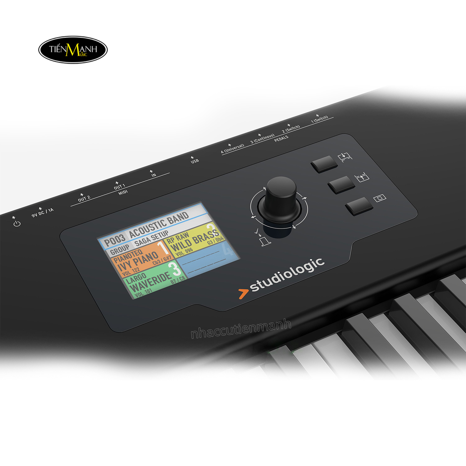 StudioLogic SL88 Studio Hammer Action Keyboard Controller - Nhạc Cụ ...