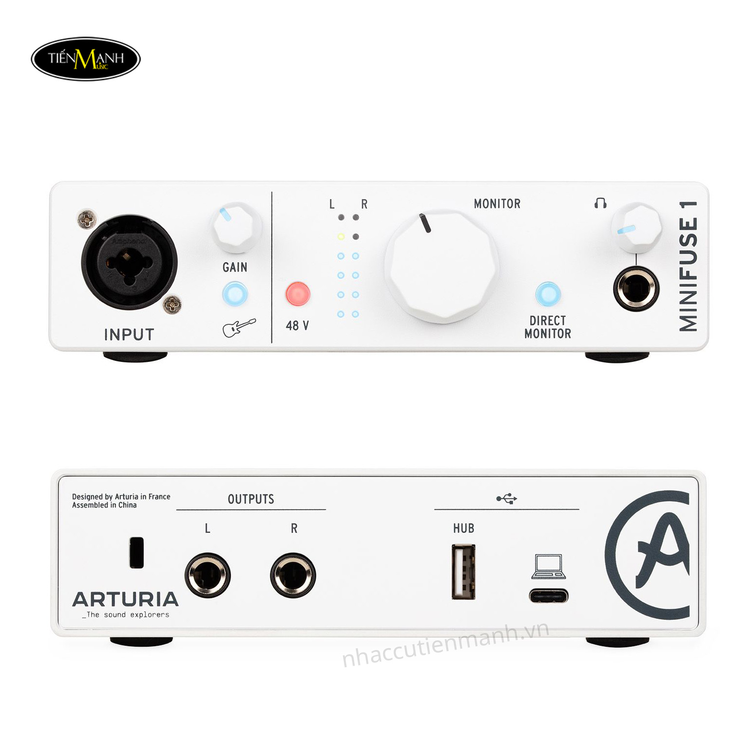 Soundcard Arturia MINI FUSE 1- Audio Interface - Nhạc Cụ Tiến Mạnh