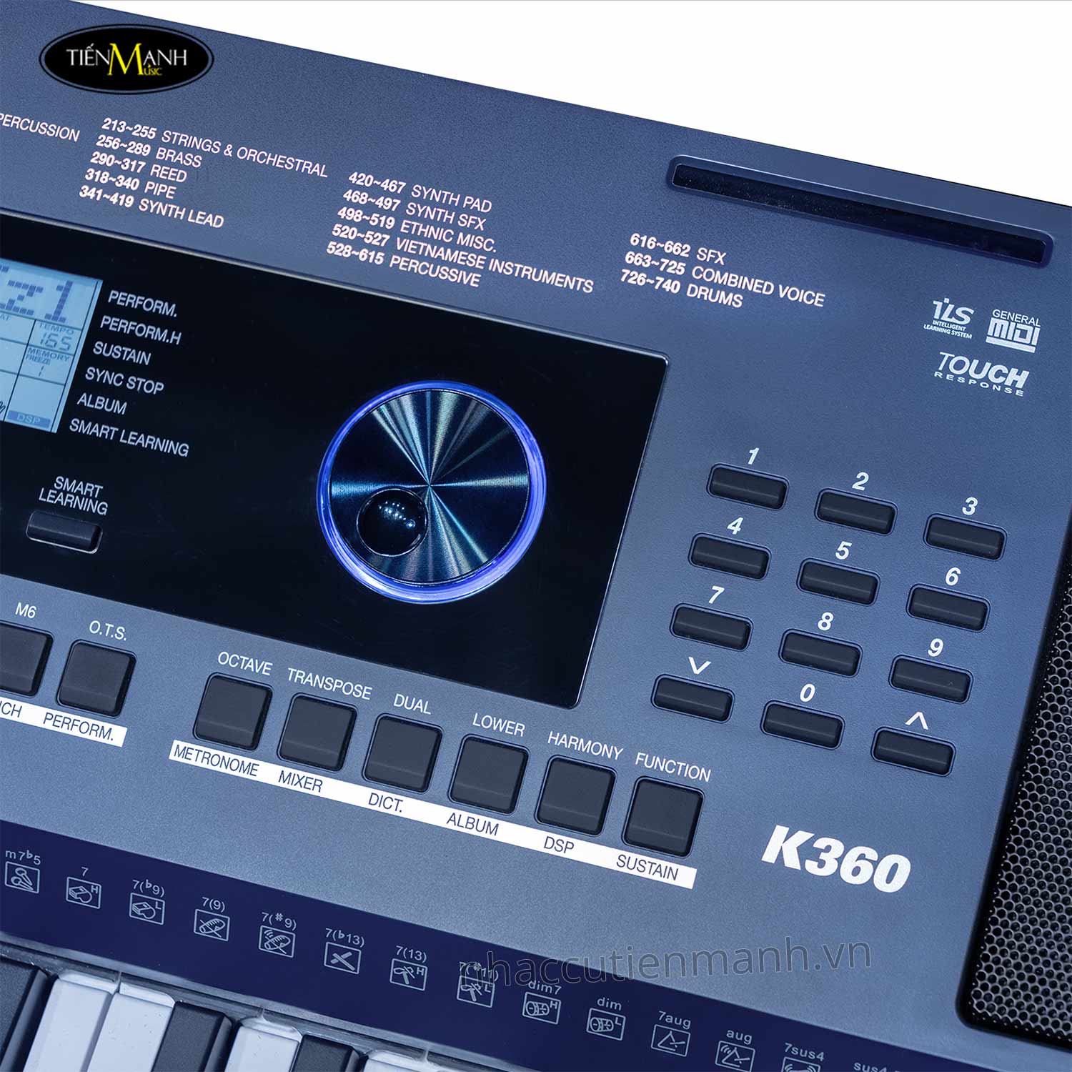 Đàn Organ Kurtzman K360 - Keyboard - Nhạc Cụ Tiến Mạnh