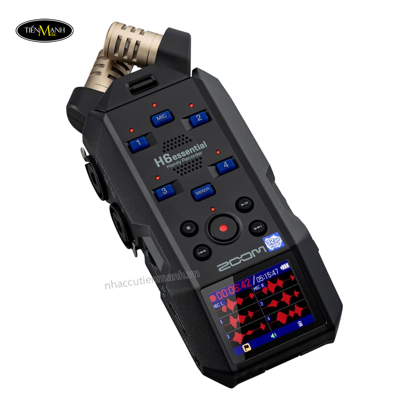 Máy Ghi ZOOM H6 ESSENTIAL Handy - Recorder - Nhạc Cụ Tiến Mạnh