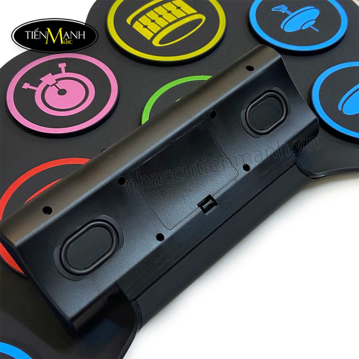 Trống Điện tử 9 Mặt Konix MD868 - USB Electronic Drum Kit Ultra Portable 9 Pad Digital - Nhạc Cụ ...