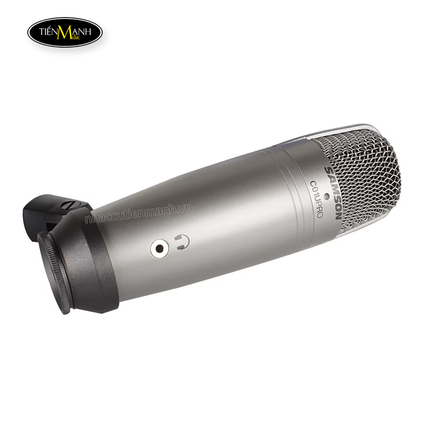 Micro Thu Âm Samson C01U PRO - USB , Condenser - Nhạc Cụ Tiến Mạnh