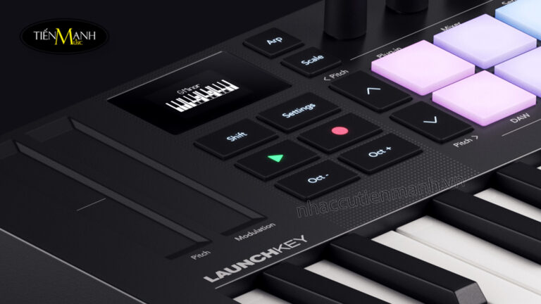 Đàn Novation Launchkey Mini 25 MK4 Keyboard Controller - Nhạc Cụ Tiến Mạnh