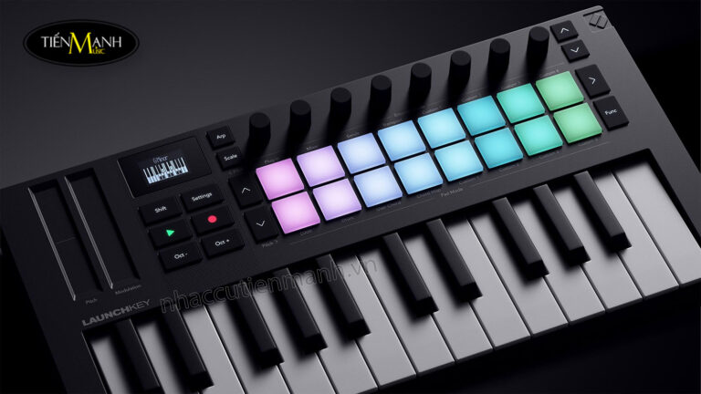 Đàn Novation Launchkey Mini 25 MK4 Keyboard Controller - Nhạc Cụ Tiến Mạnh