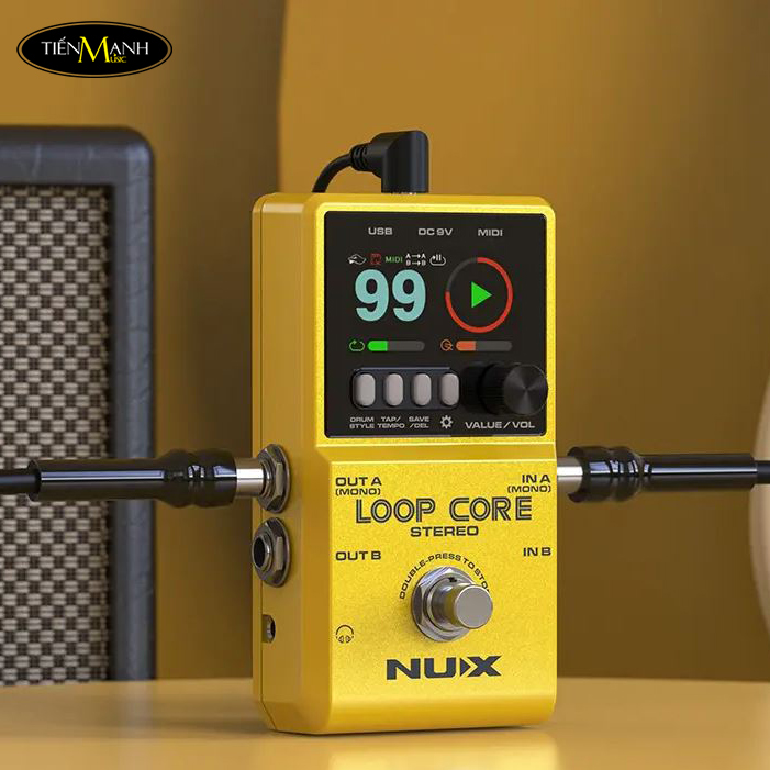 Phơ Guitar Nux Loop Core Stereo MKII - Nhạc Cụ Tiến Mạnh