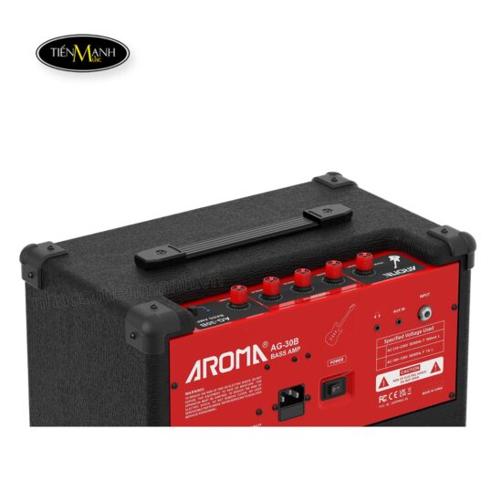 Ampli Guitar Bass Aroma AG-30B ( 30W ) - Bluetooth , Ampli Đa Năng - Nhạc Cụ Tiến Mạnh