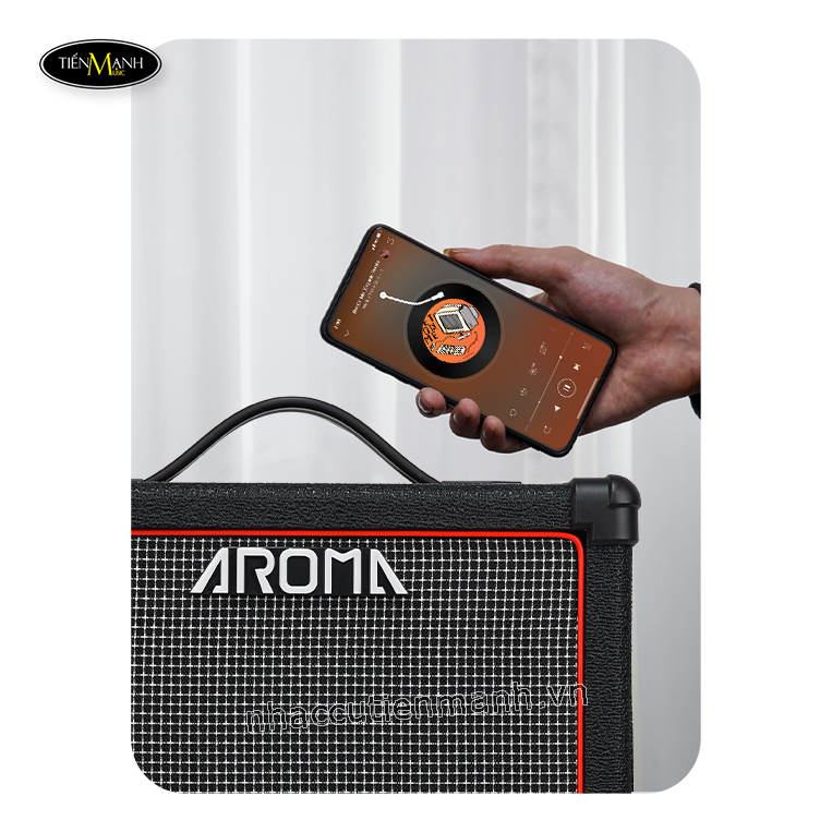 Ampli Guitar Bass Aroma AG-20B ( 20W ) , Ampli Đa Năng - Nhạc Cụ Tiến Mạnh