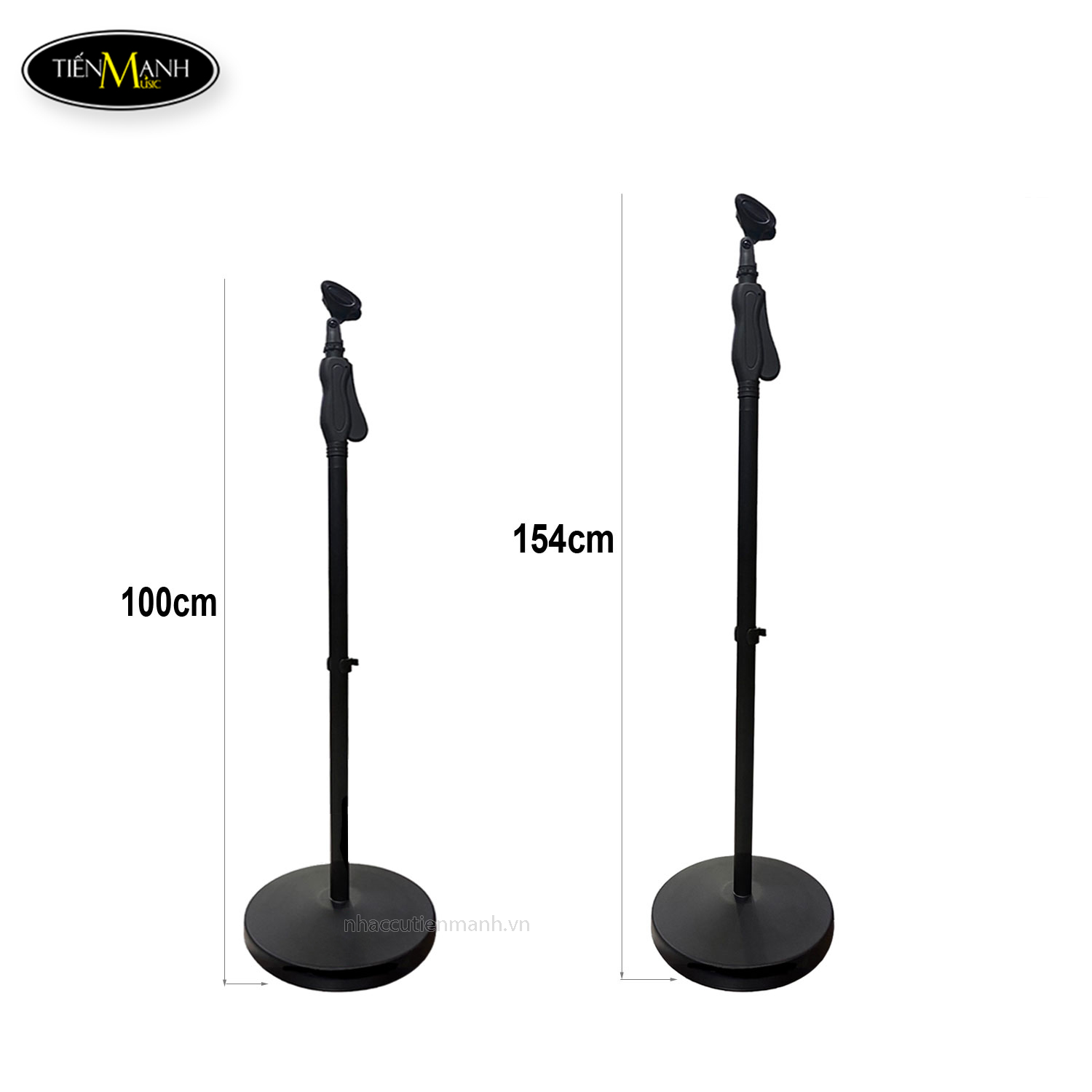 Chân Micro Đứng Yike MS-84 ( Đế tròn ) - Nhạc Cụ Tiến Mạnh