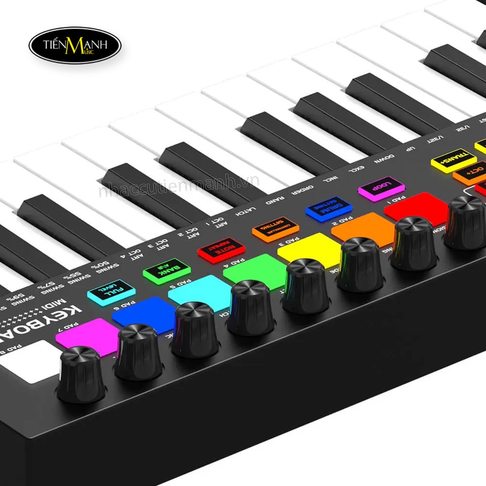 Konix MD02T 25 Keys Midi Keyboard Controller - Bluetooth - Nhạc Cụ Tiến ...