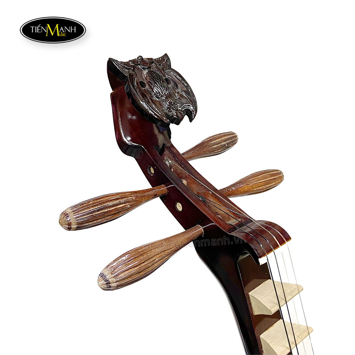 Đàn Tỳ Bà CHT1500 - Gỗ Hương - Nhạc Cụ Tiến Mạnh
