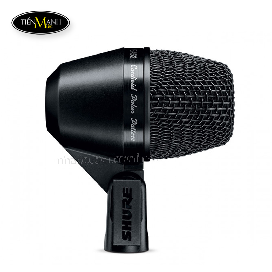 Micro SHURE PGA52-LC - Micro Cho Trống Kick Drums - Nhạc Cụ Tiến Mạnh